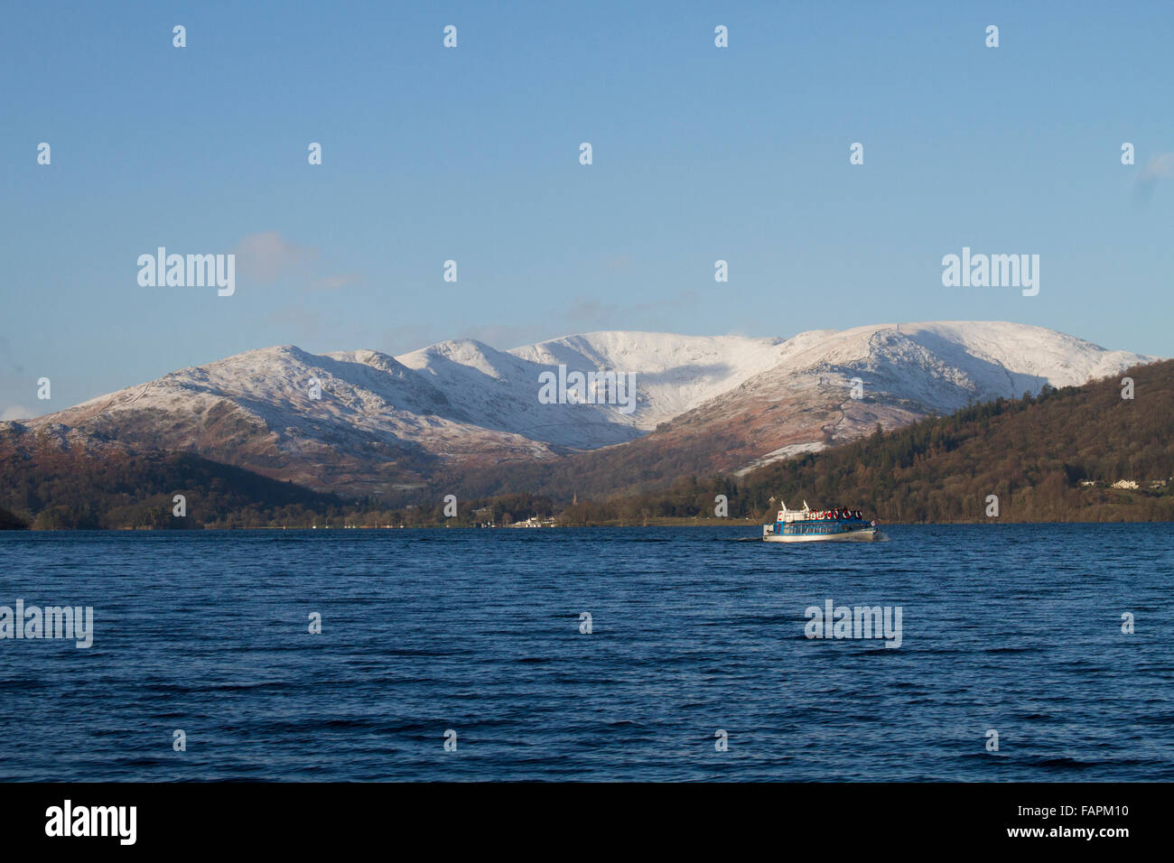 Windermere, lake district snow hi-res stock photography and images - Alamy