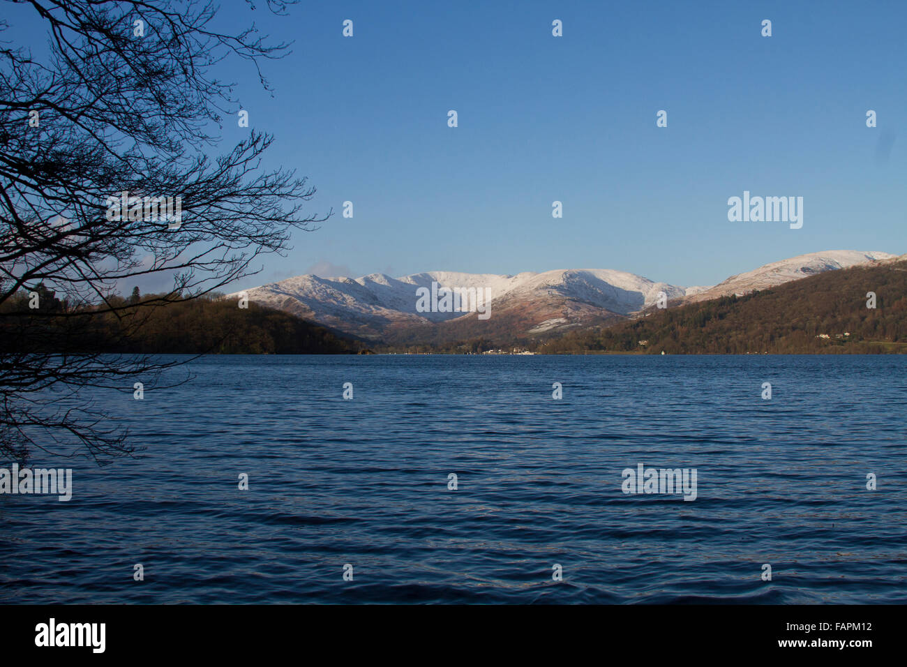 Windermere in winter Stock Photo - Alamy