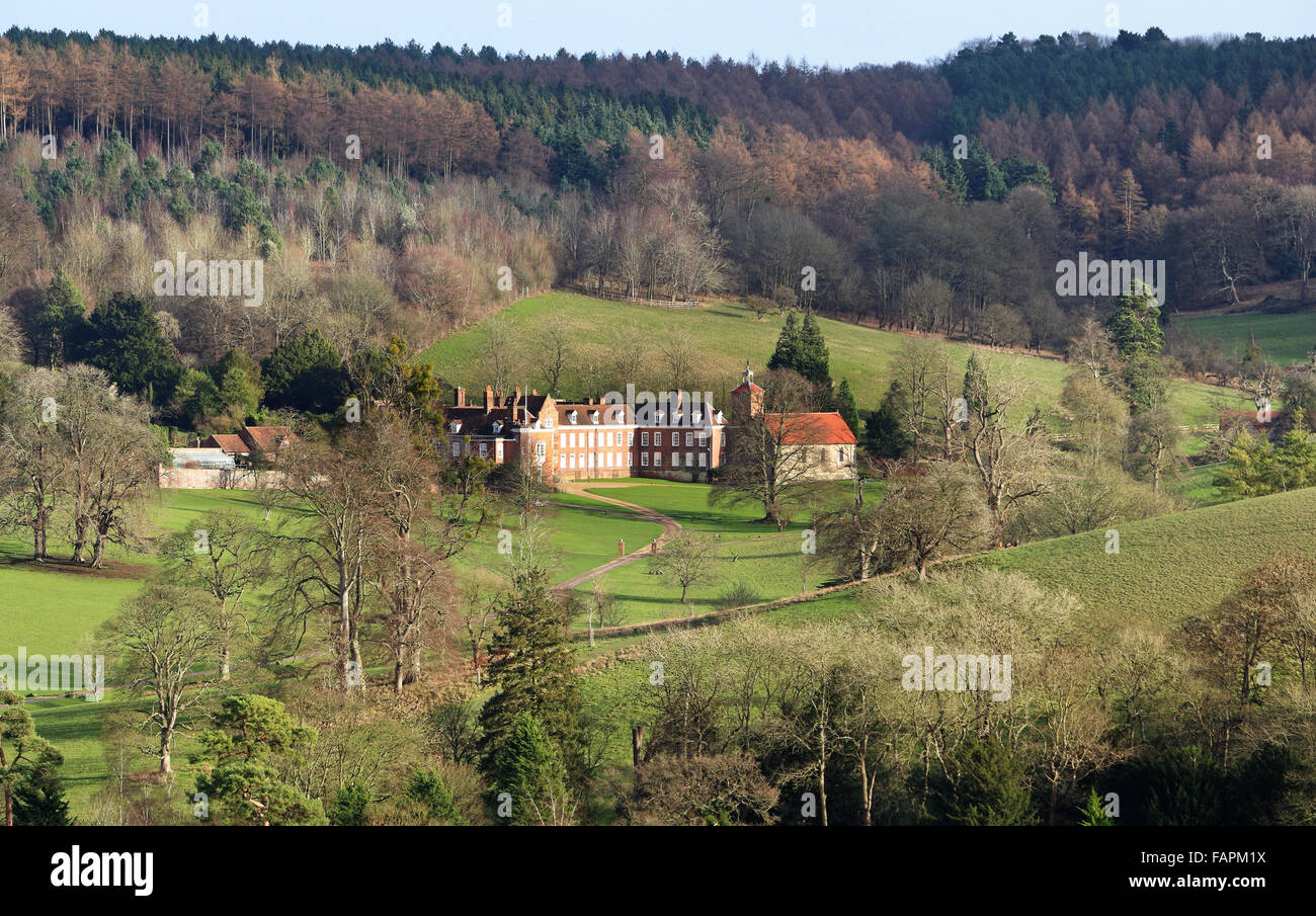 English Country Estate in the Chiltern Hills with Stately Home and ...
