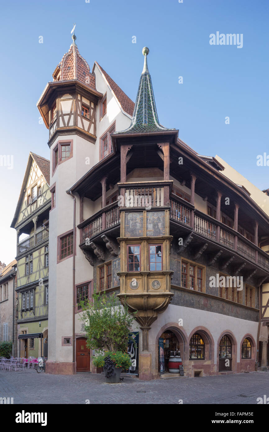 The Pfister house in Colmar Stock Photo - Alamy