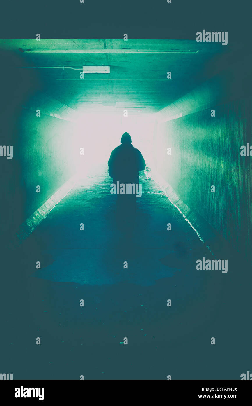 Man running away danger hi-res stock photography and images - Alamy