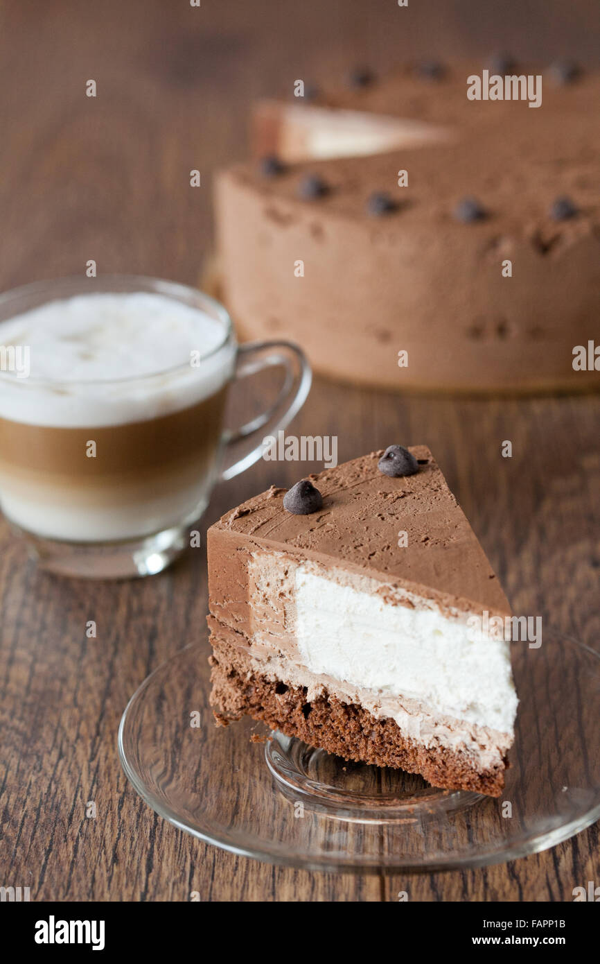 Triple chocolate brownie hi-res stock photography and images - Alamy