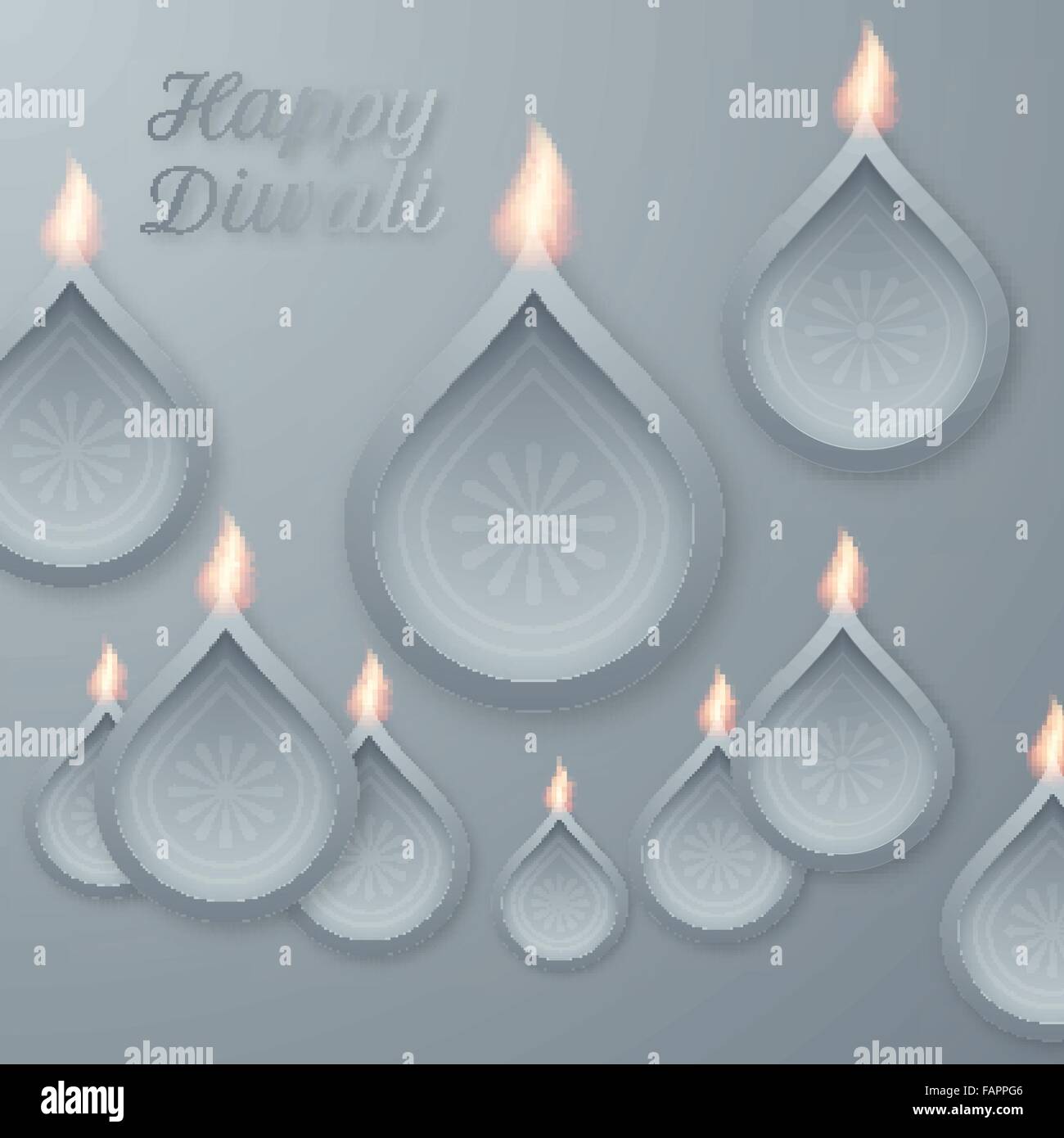 Vector illustration of a happy Diwali day Stock Vector Image & Art - Alamy