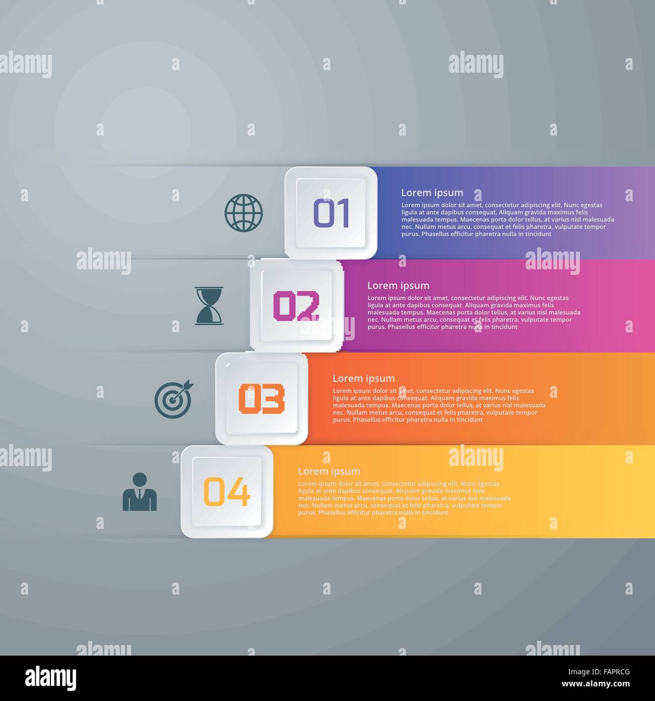 Vector illustration infographics four options Stock Vector Image & Art ...