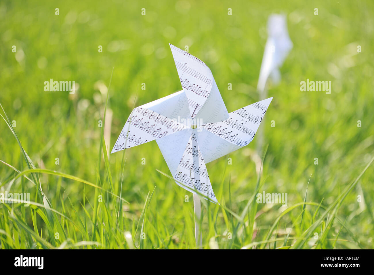 Sun paper windmill hi-res stock photography and images - Alamy