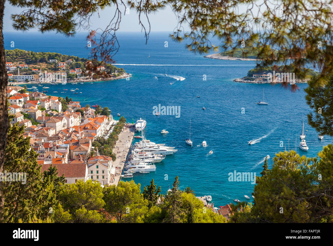 Hvar town hvar island hi-res stock photography and images - Alamy