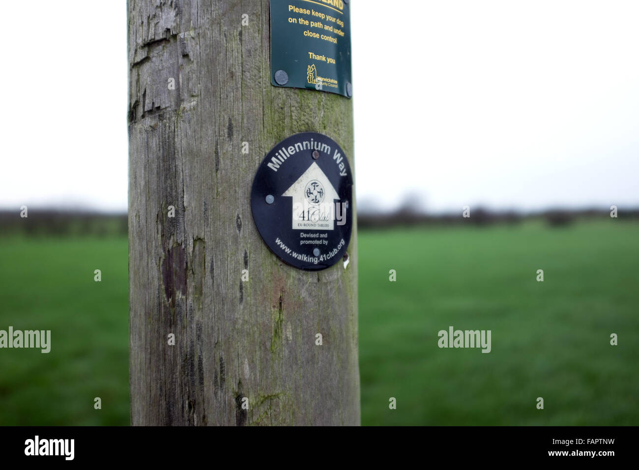 Right of way marker hi-res stock photography and images - Alamy