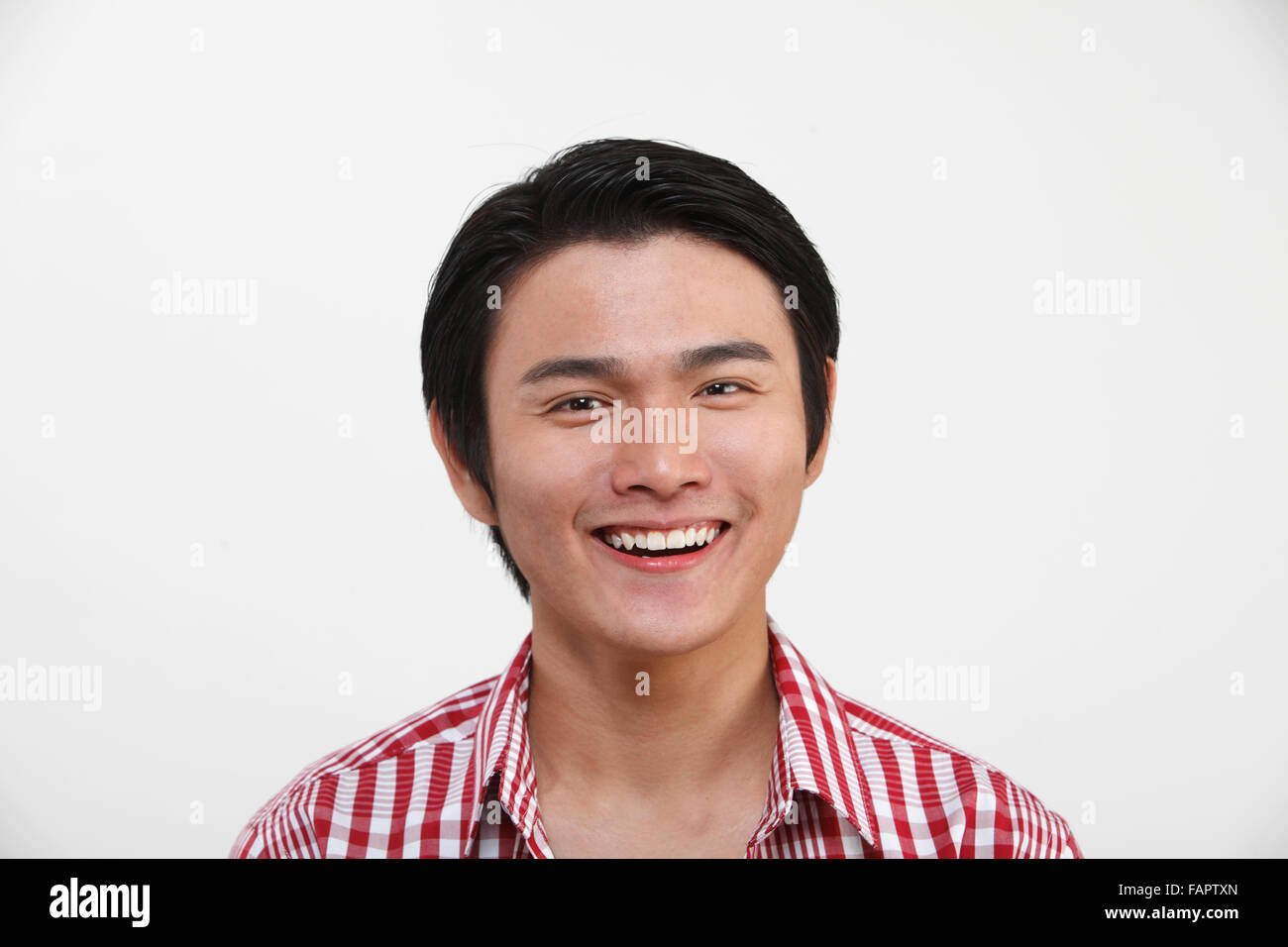 portrait of a chinese man with smile Stock Photo - Alamy