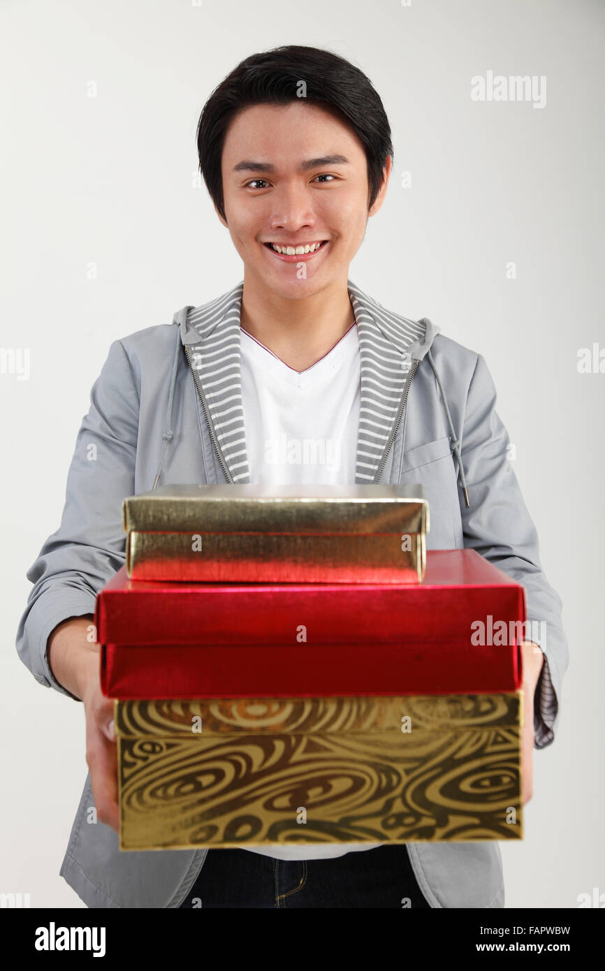 Stack of gifts hi-res stock photography and images - Alamy