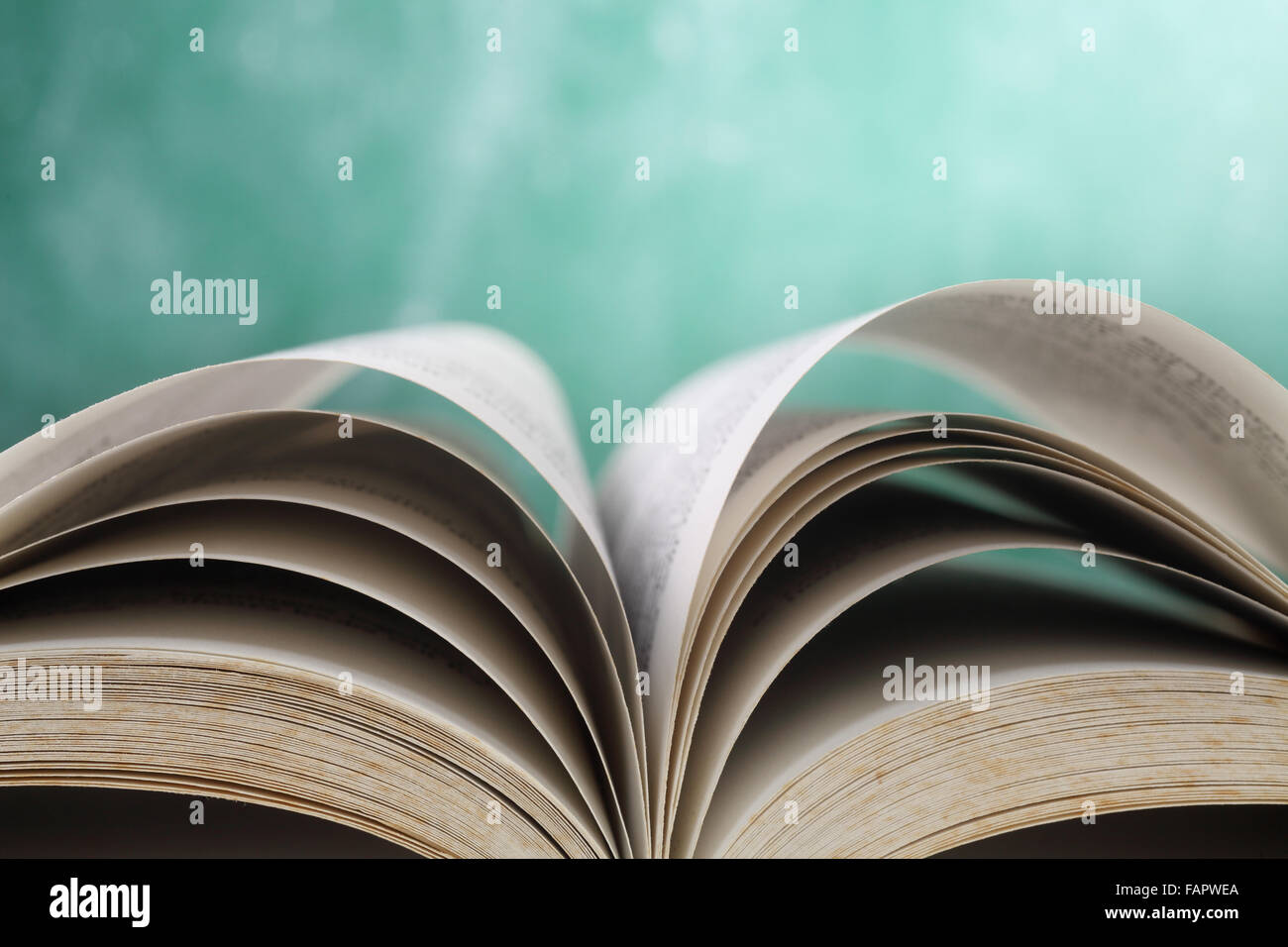close up of the open book at classroom Stock Photo - Alamy