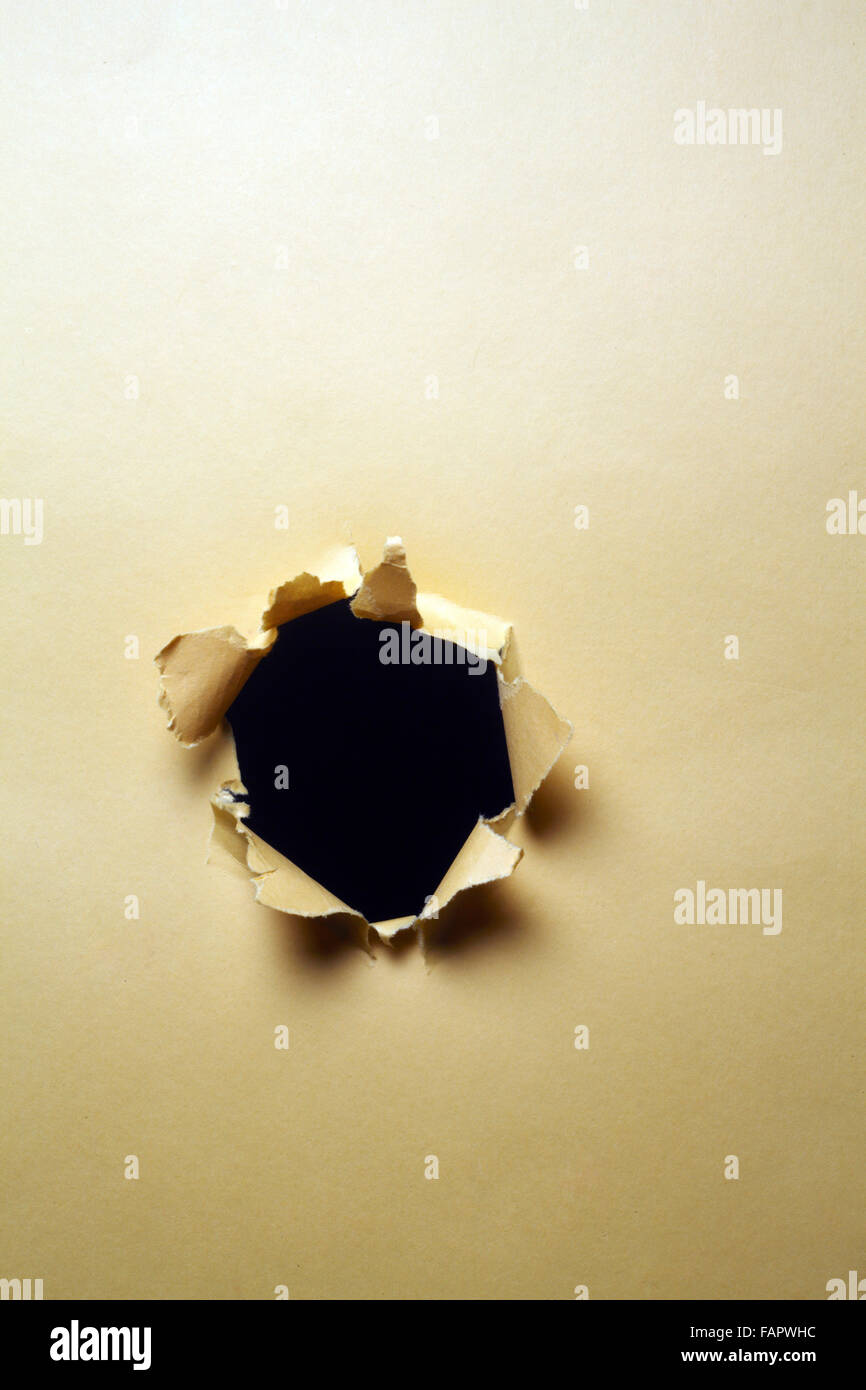Bullet hole paper hi-res stock photography and images - Alamy