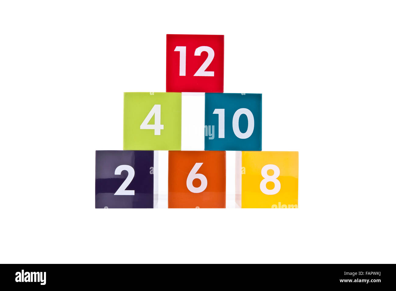Number blocks hi-res stock photography and images - Alamy