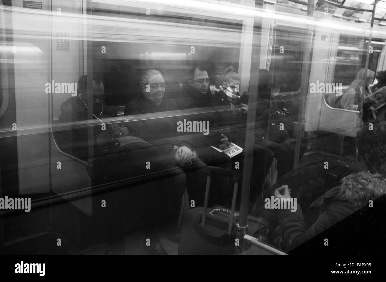 Inside Carriage Black and White Stock Photos & Images - Alamy