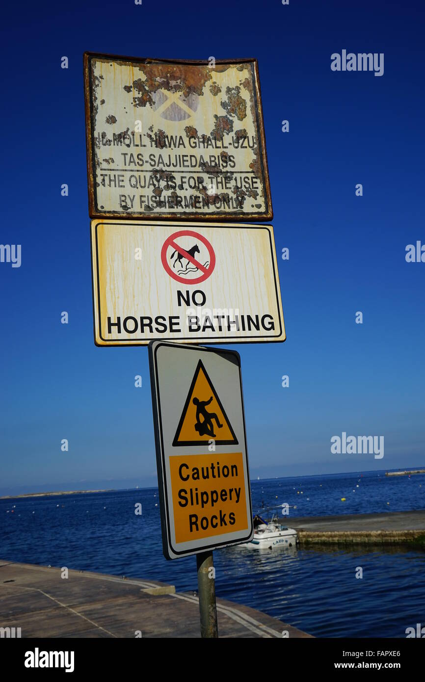 Qawra malta hi-res stock photography and images - Alamy