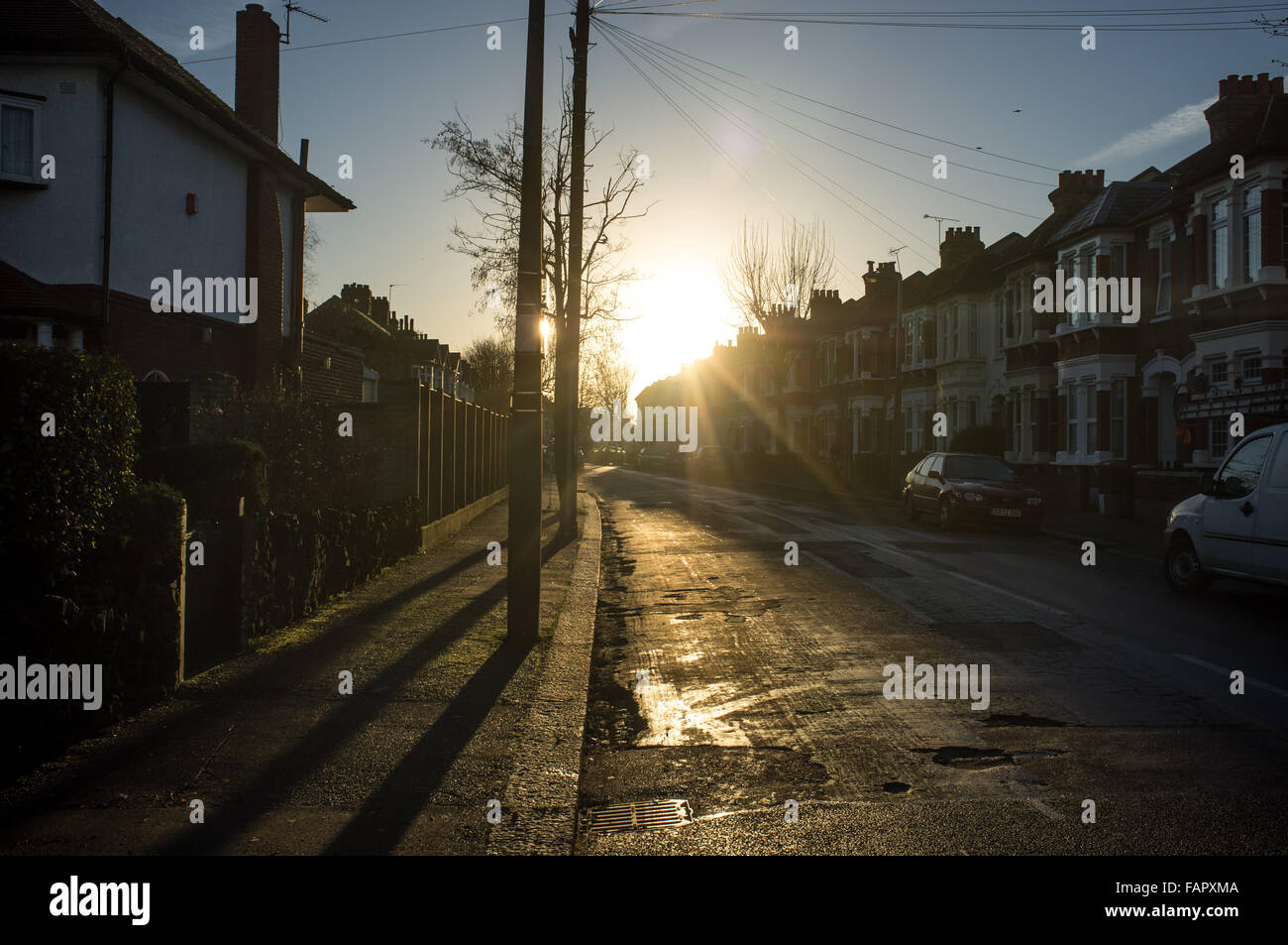 London sunrise street hi-res stock photography and images - Alamy