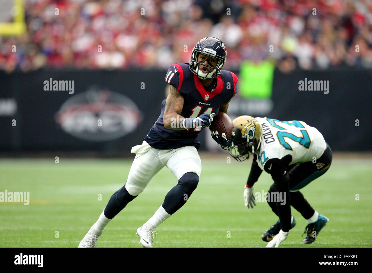 Houston, TX, USA. 03rd Jan, 2016. Houston Texans wide receiver Jaelen ...