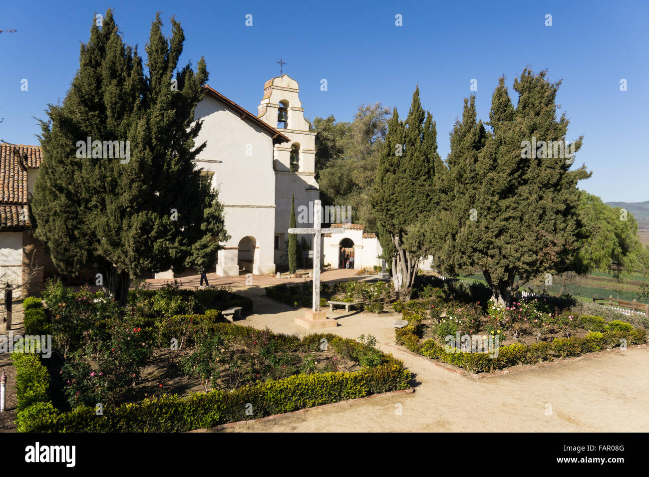 Mission San Juan Bautista, a Spanish mission in San Juan Bautista, San ...