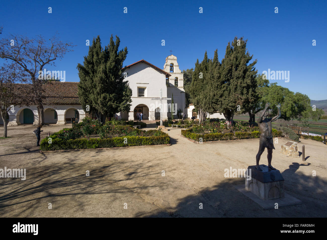 Mission San Juan Bautista, a Spanish mission in San Juan Bautista, San ...