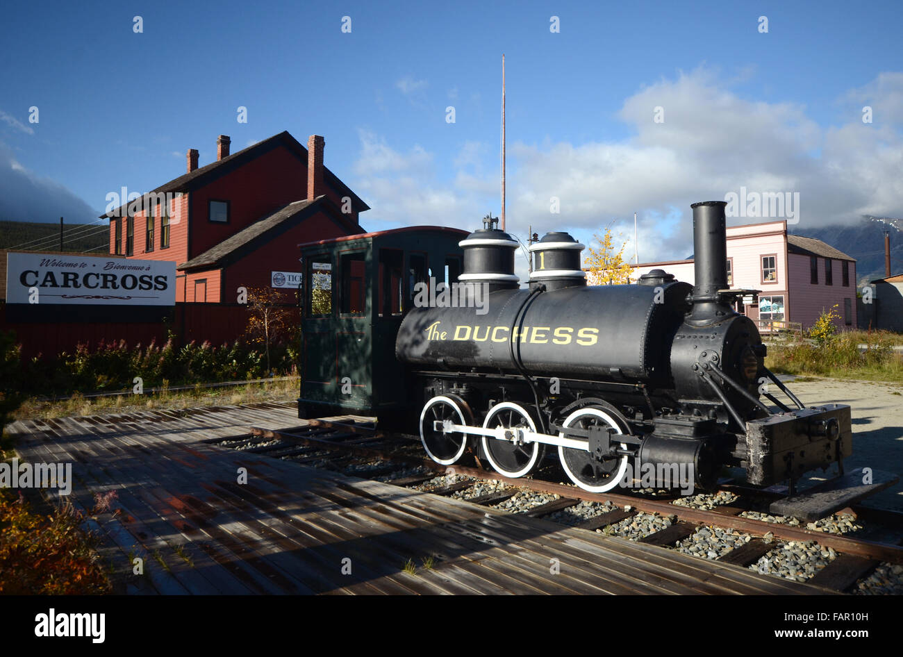 Carcross railway station hi-res stock photography and images - Alamy