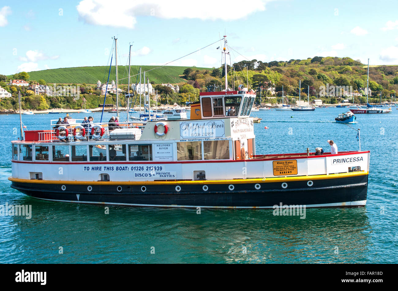 Falmouth cornwall ferry hi-res stock photography and images - Alamy