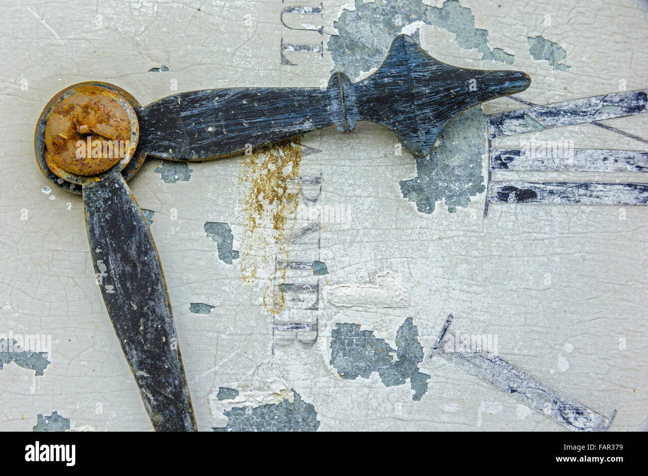 Rustic clock face in antique market, Provence, France Stock Photo - Alamy