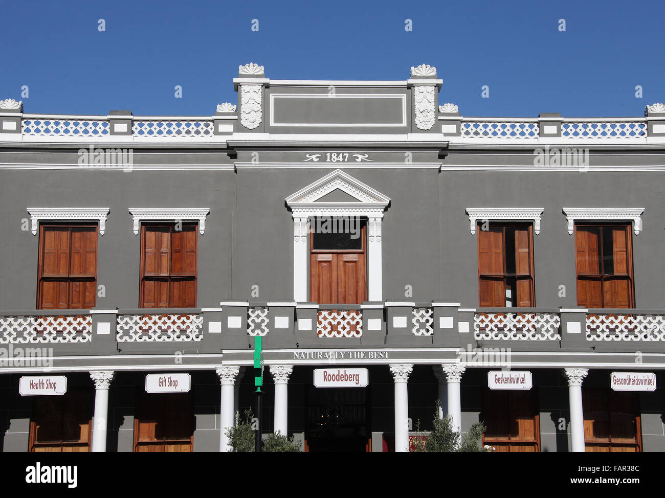 Colonial architecture in western hi-res stock photography and images ...