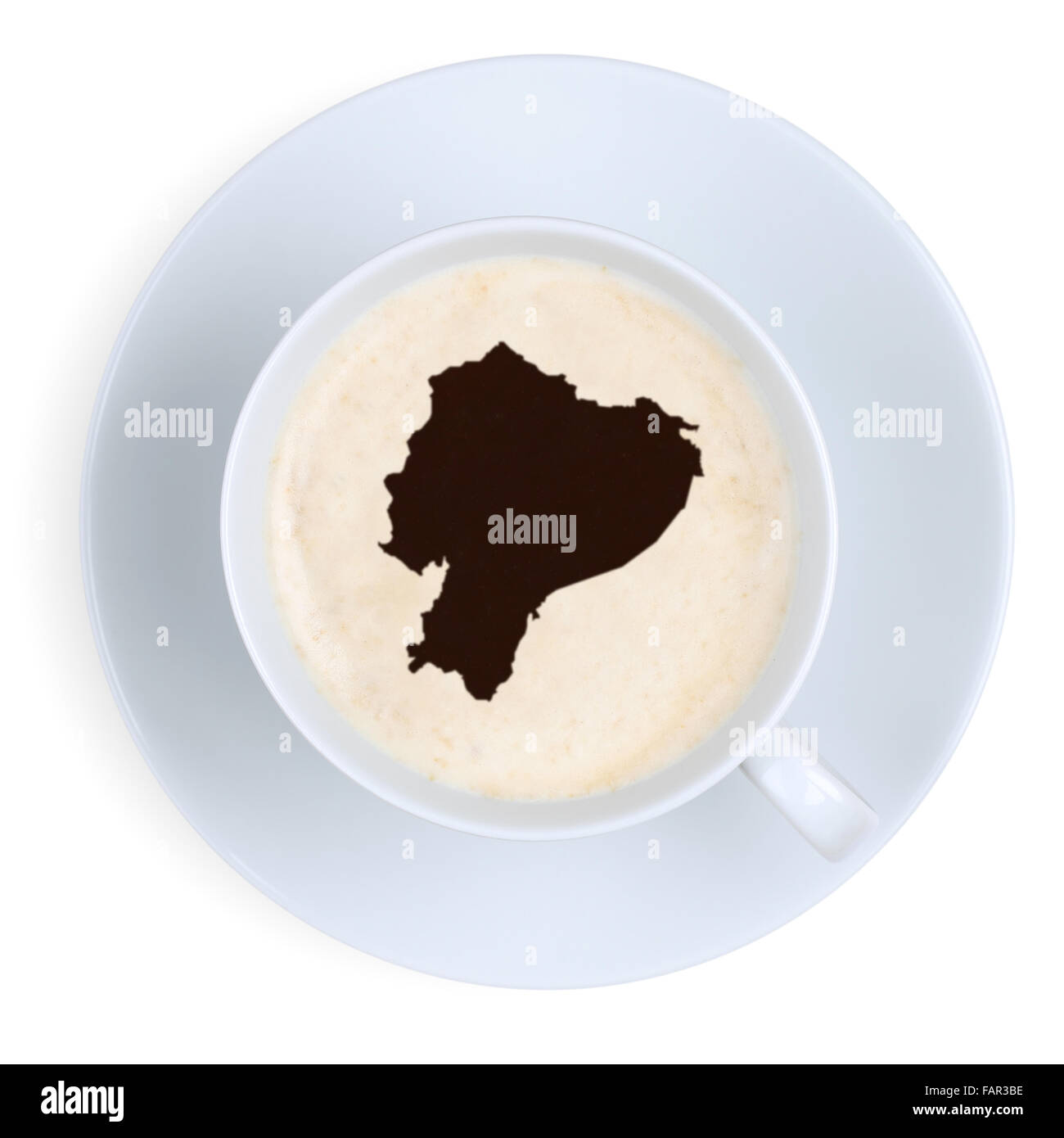 Ecuador map hi-res stock photography and images - Alamy