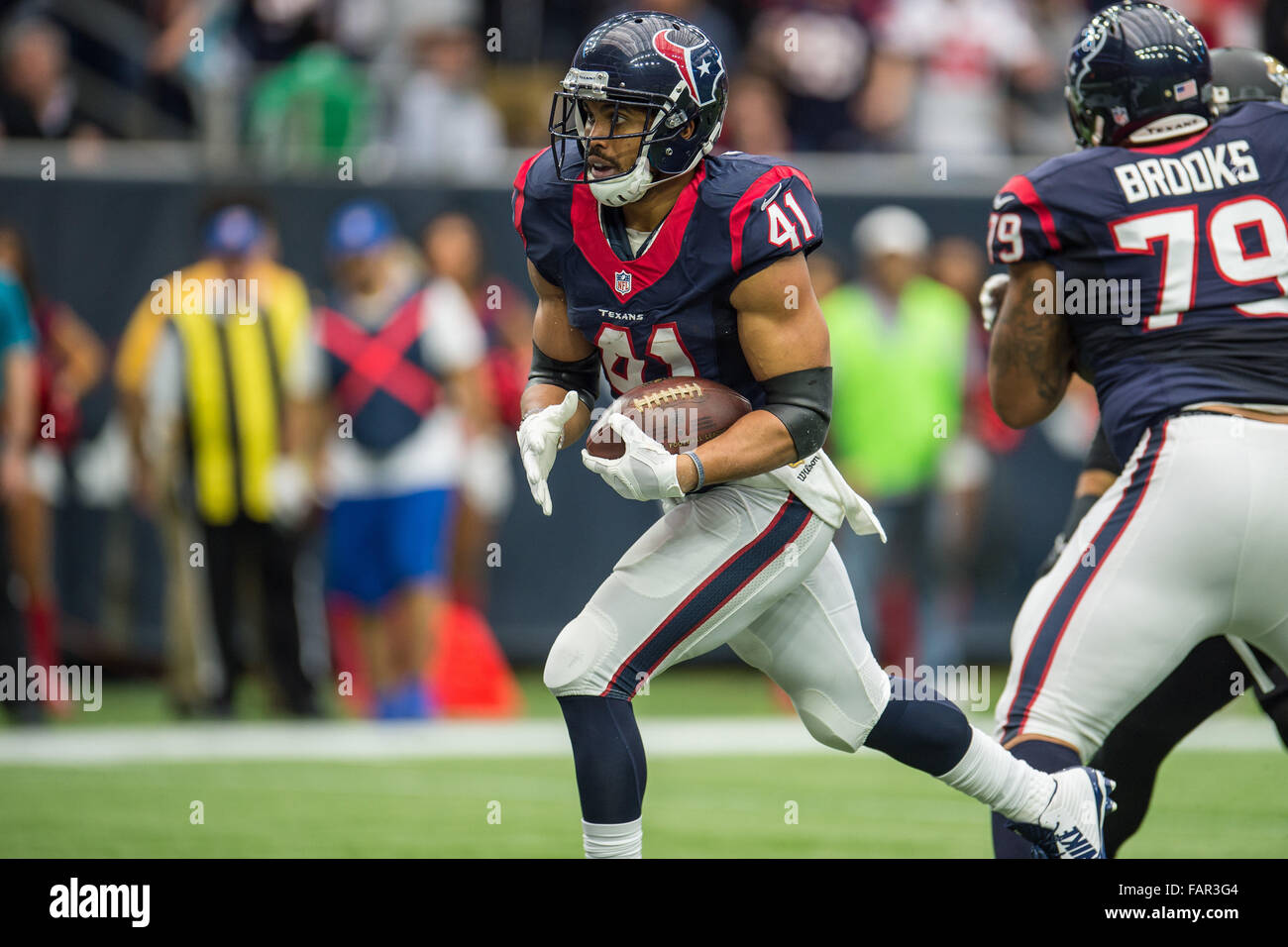 Houston, Texas, USA. 3rd Jan, 2016. Houston Texans running back ...
