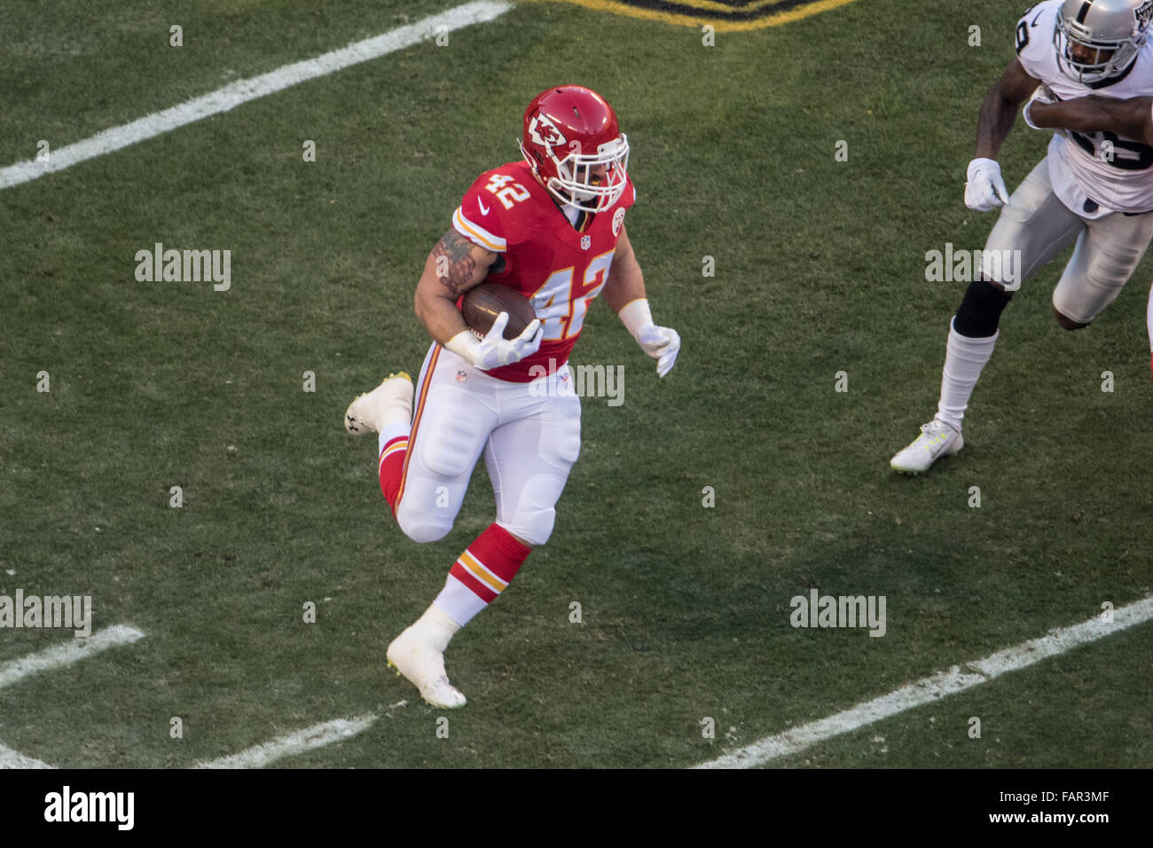 Kansas City, Missouri, USA. 3rd Jan, 2016. Kansas City Chiefs FB ...