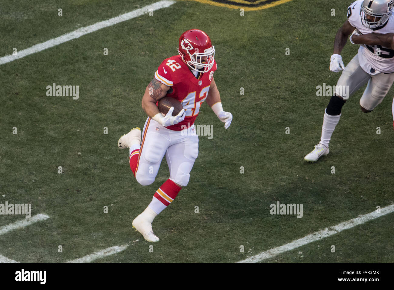 Kansas City, Missouri, USA. 3rd Jan, 2016. Kansas City Chiefs FB ...