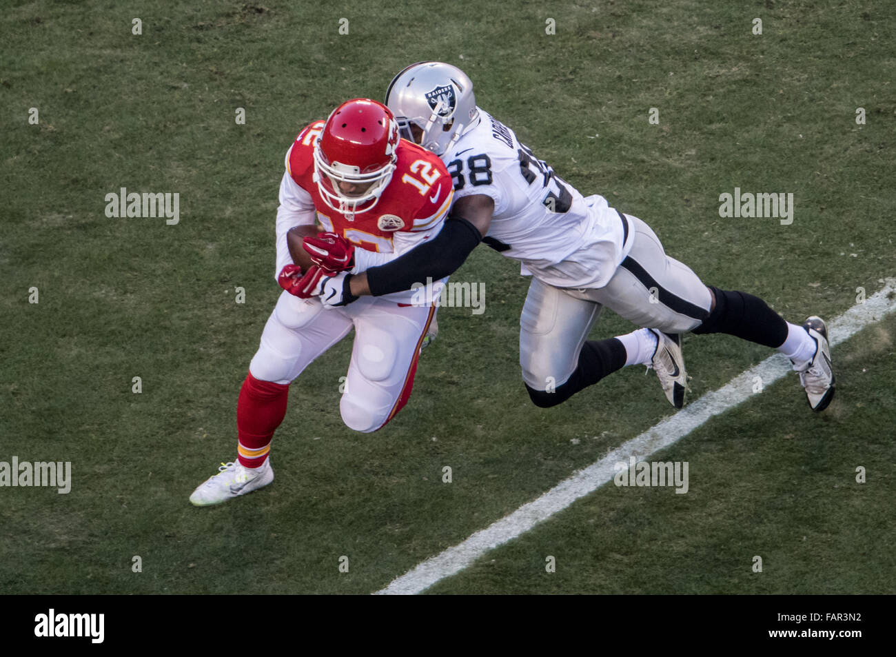 Kansas City, Missouri, USA. 3rd Jan, 2016. Kansas City Chiefs WR Albert ...