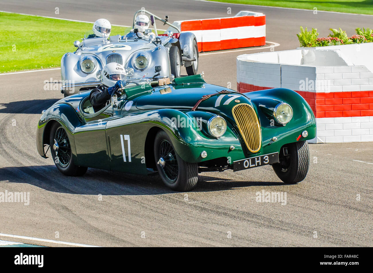 1950 Jaguar XK150 owned by Coombs of Guildford Ltd and driven by Nick ...