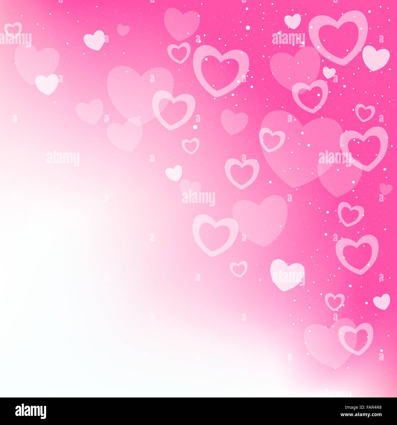 dream hearts pink background Stock Vector Image & Art - Alamy
