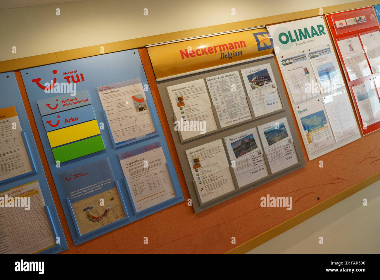 Madeira - Hotel Pestana Miramar Funchal, information board for tour ...