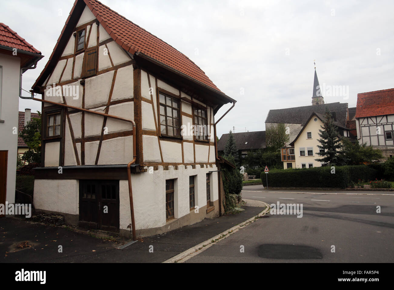 Germany Lauda town Stock Photo - Alamy