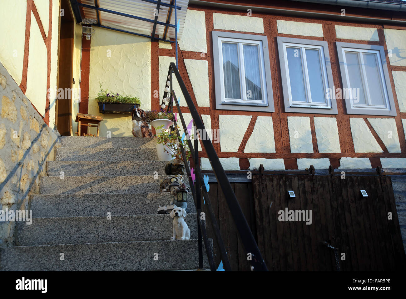 Germany Lauda town Stock Photo - Alamy