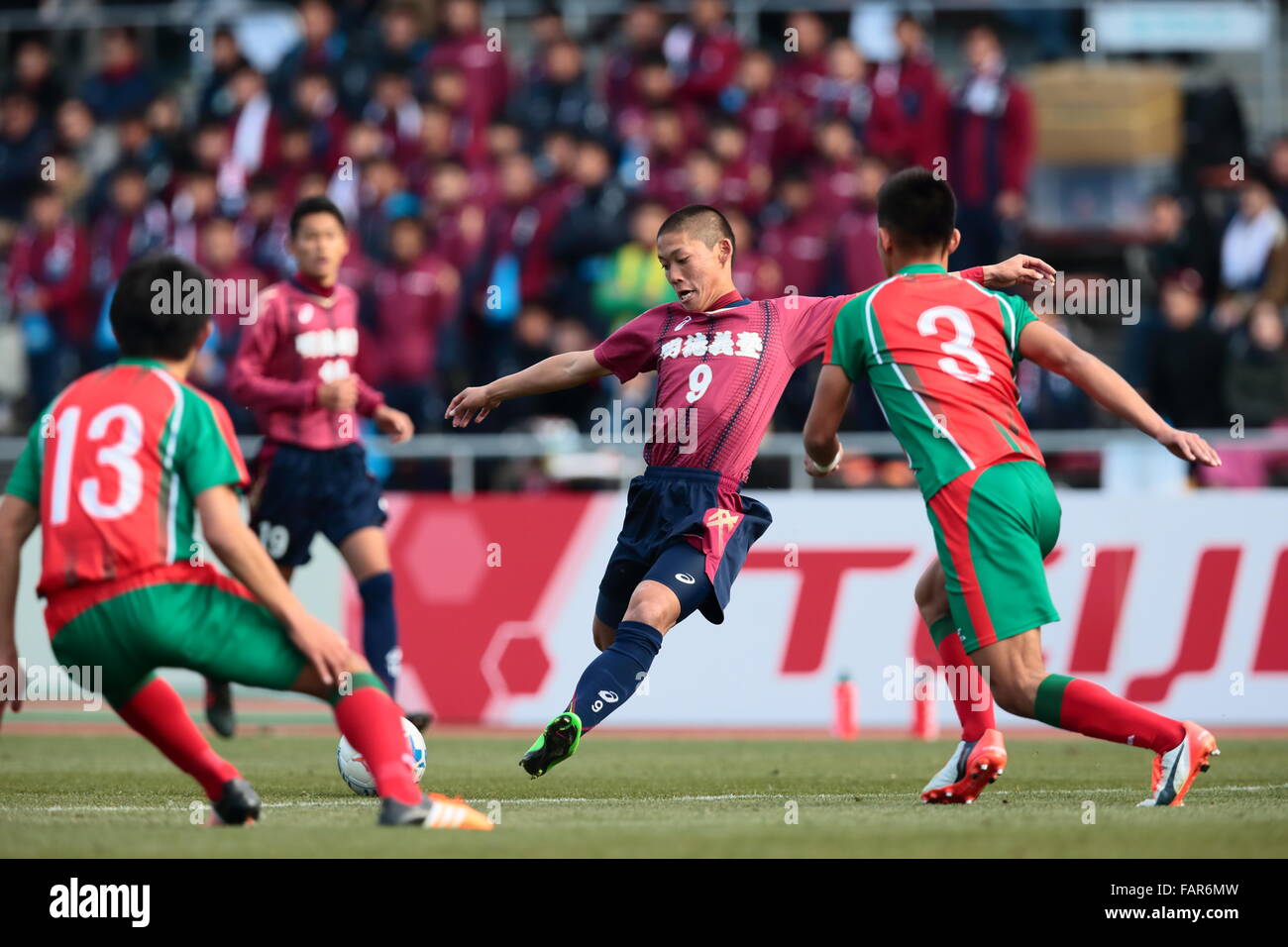 Urawa Komaba Stadium, Saitama, Japan. 2nd Jan, 2016. Yuta Takeuchi ...