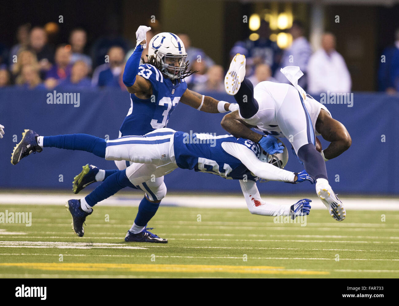 Indianapolis, Indiana, USA. 03rd Jan, 2016. Tennessee Titans tight end ...
