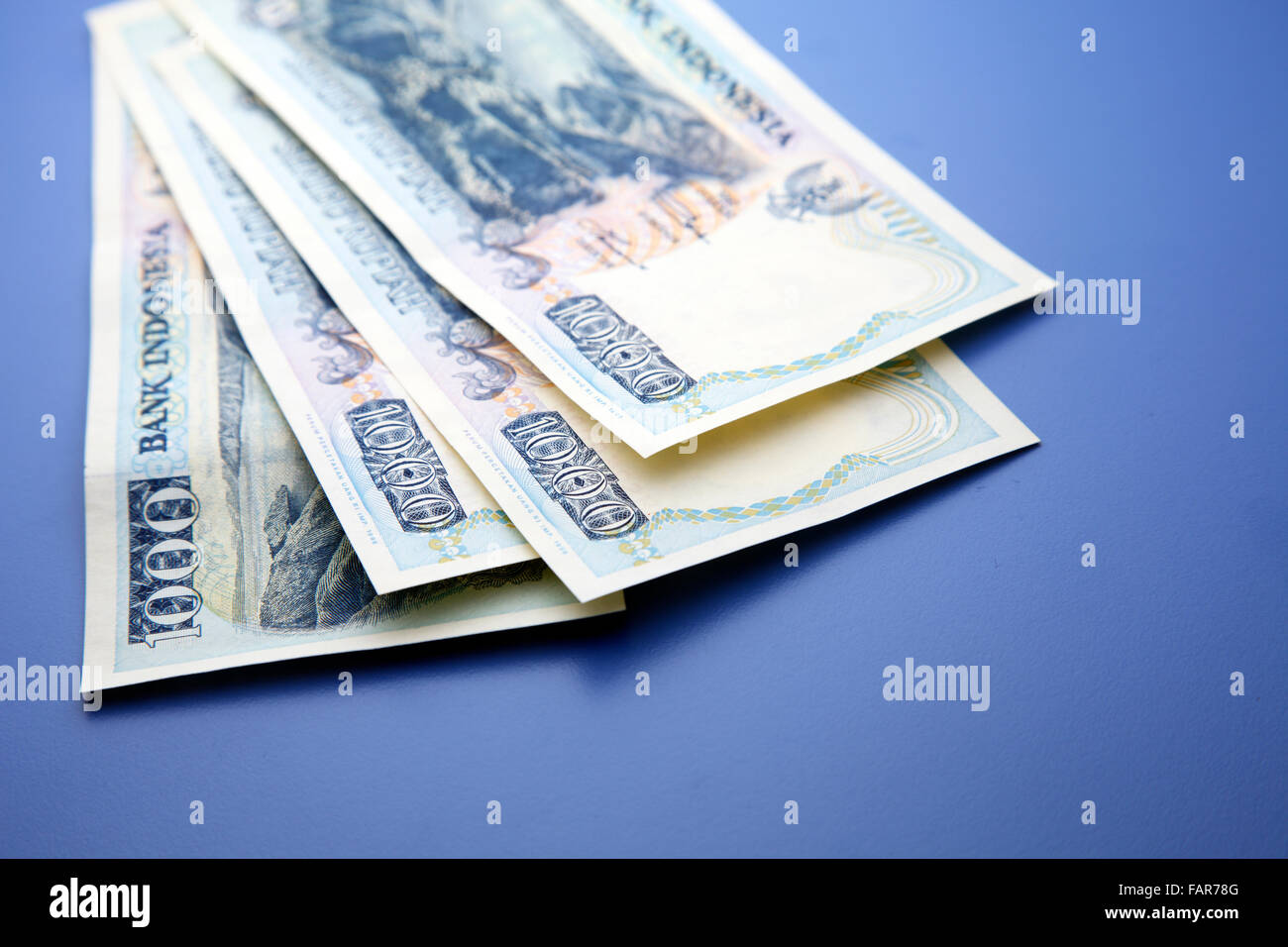 stock image of the bank note of indonesia Stock Photo - Alamy