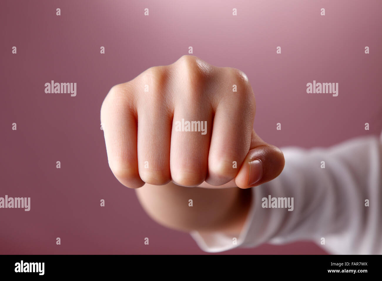 Stock image of a human fist Stock Photo - Alamy