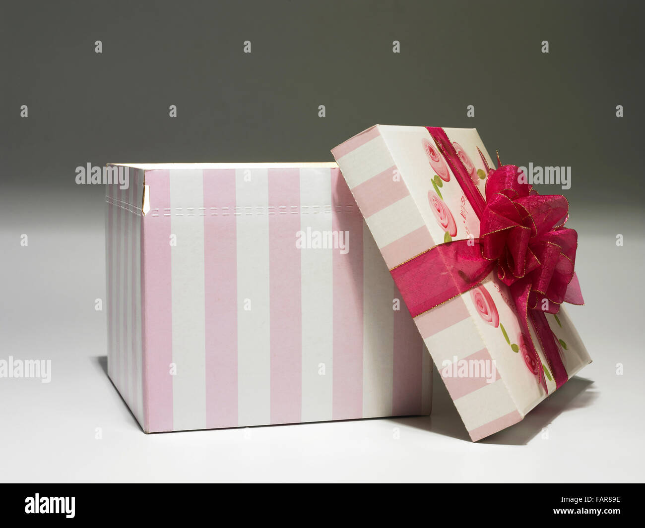Gift Popping Open Stock Photo - Alamy