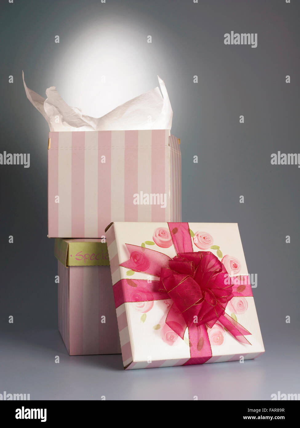 Exploding gift box hi-res stock photography and images - Alamy
