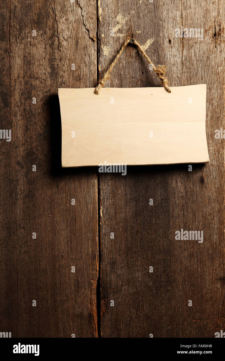 Hanging wooden board antique hi-res stock photography and images - Alamy