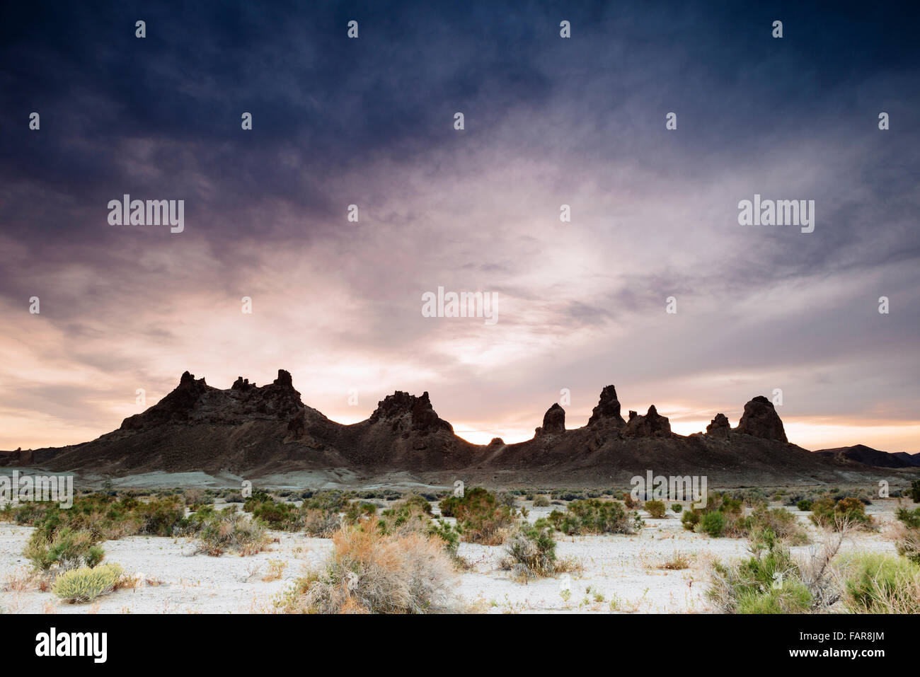 Trona Pinnacles near Ridgecrest, California Stock Photo - Alamy