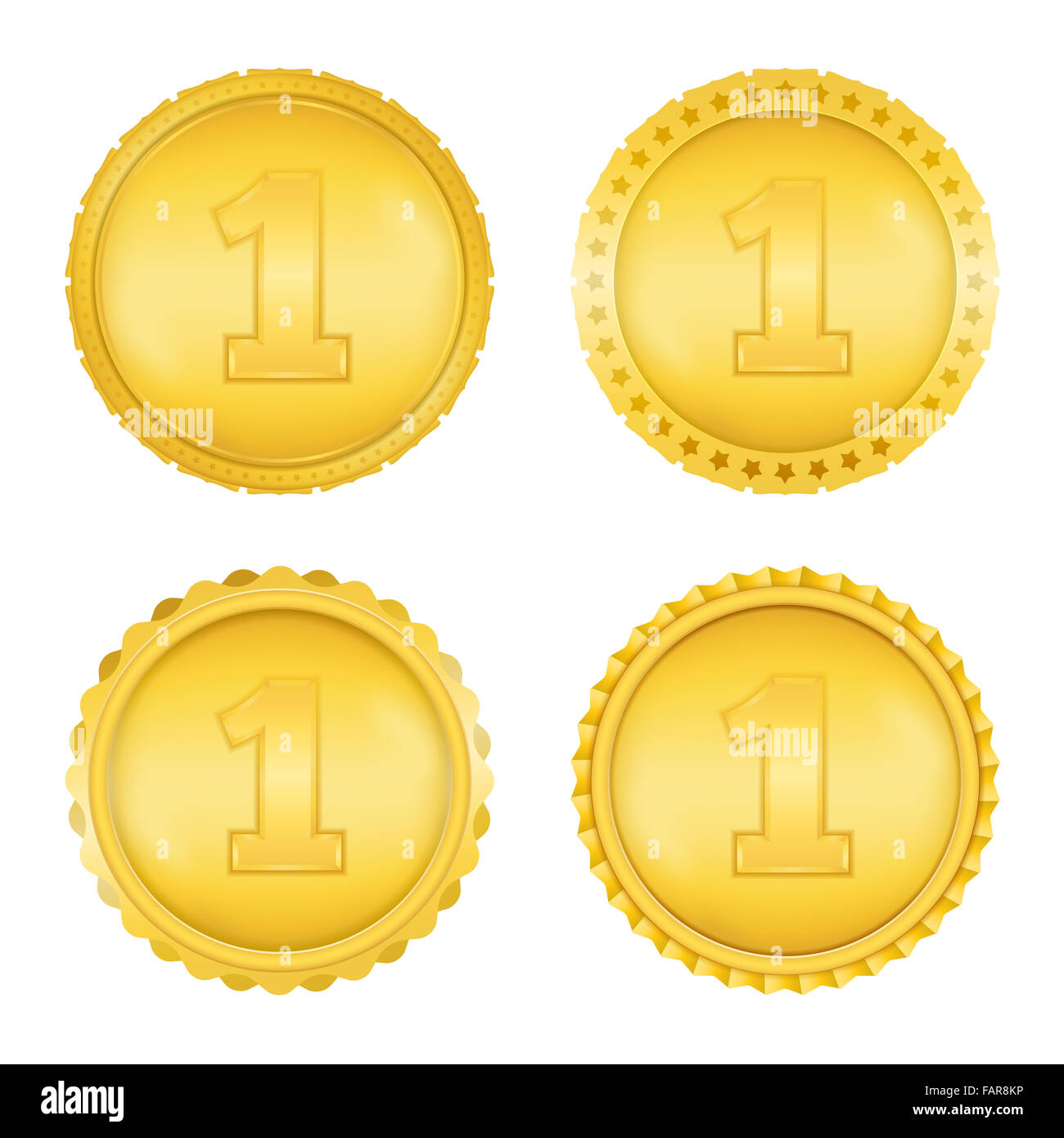 Different medallion Cut Out Stock Images & Pictures - Alamy