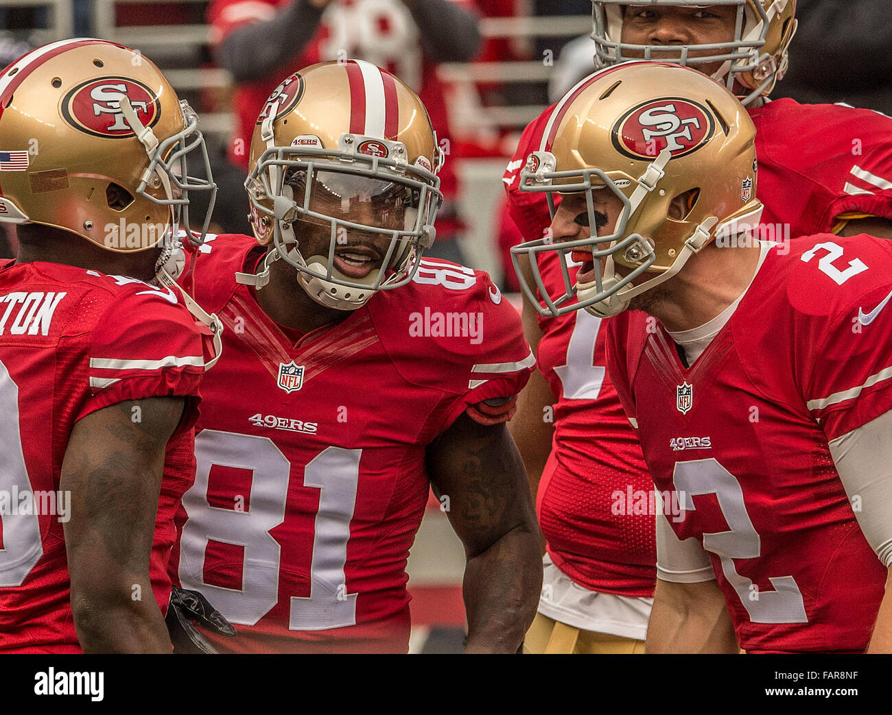 San Francisco, USA. 3rd Jan, 2016. San Francisco 49ers wide receiver ...