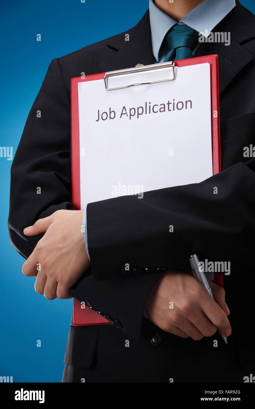 Writing a cv resume hi-res stock photography and images - Alamy