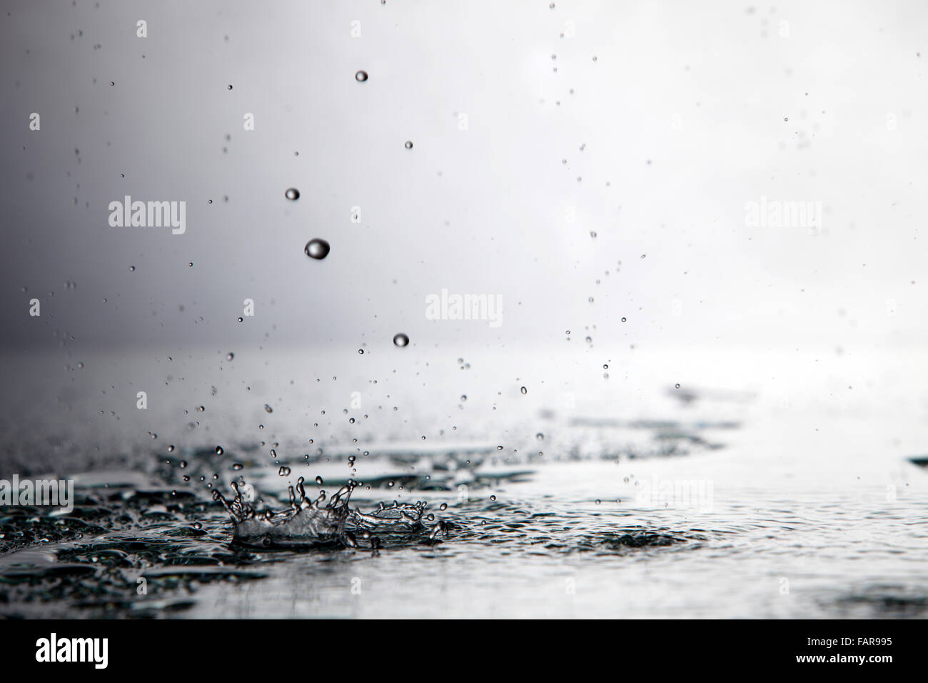 Stock image of water falling Stock Photo - Alamy