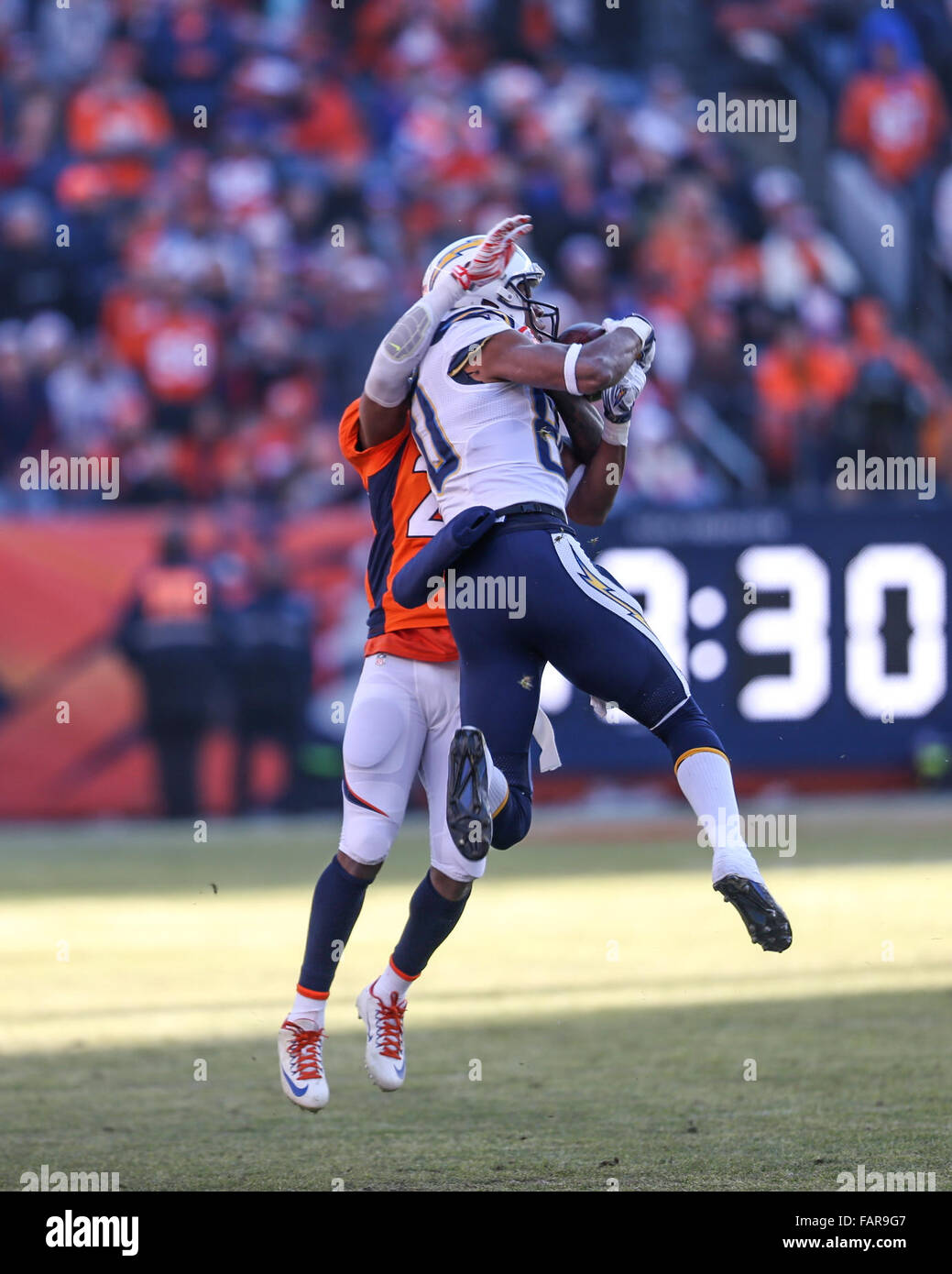 January 3, 2016: San Diego Chargers wide receiver Malcom Floyd (80 ...