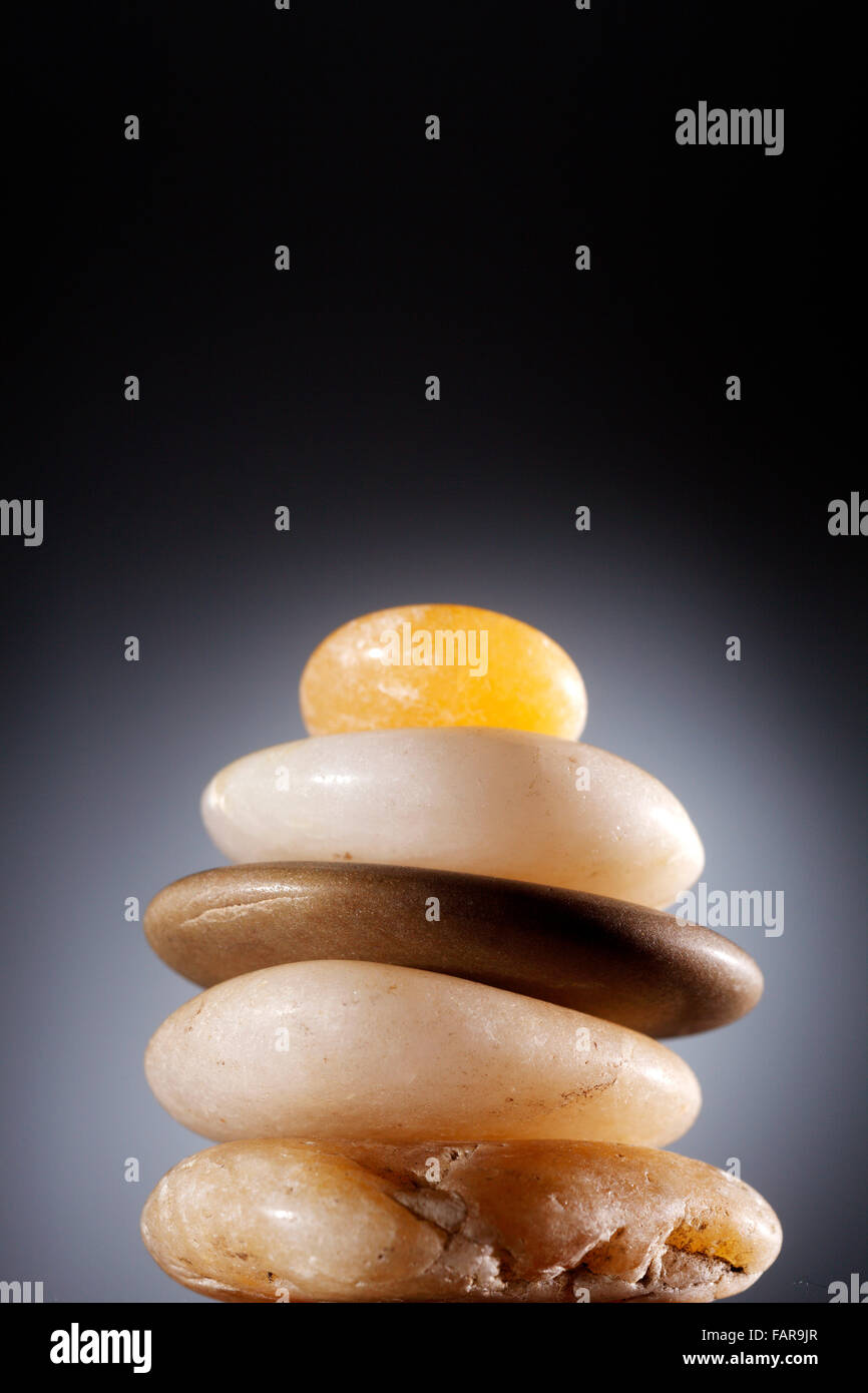 stock image of Stack of stones Stock Photo - Alamy